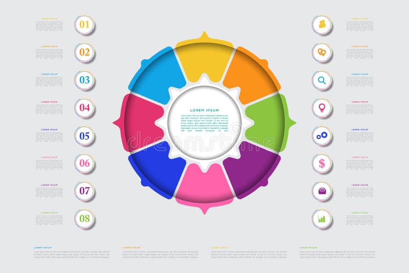 Vector Business Template for Presentation. Modern Data Visualization ...