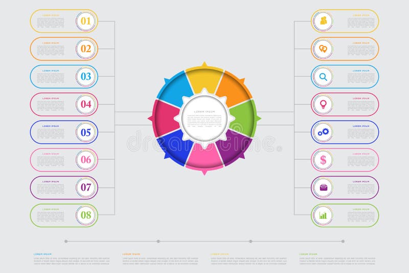 Vector Business Template for Presentation. Modern Data Visualization ...