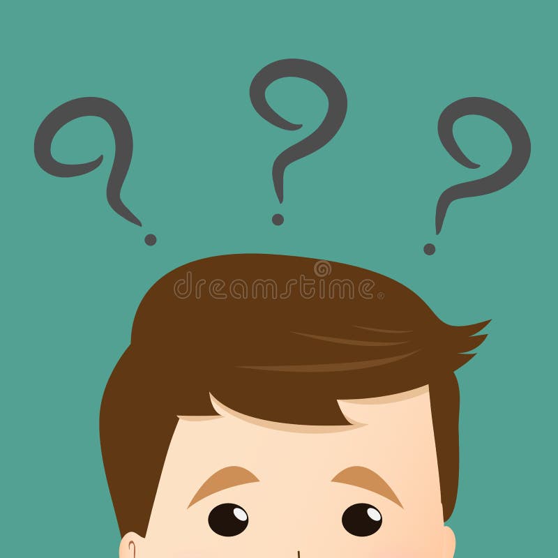 Vector of Businessman Confused Stock Vector - Illustration of good ...