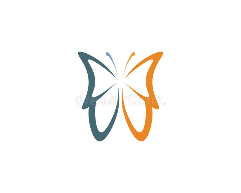 Vector - Butterfly Conceptual Simple, Colorful Icon. Logo Stock Vector ... Vector - Butterfly Conceptual Simple, Colorful Icon. Logo Stock Vector ...