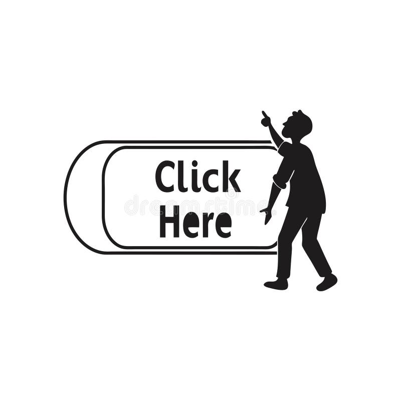 Vector Button Design Click Here Call To Actio Stock Vector ...