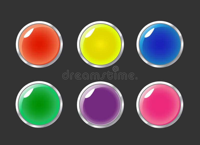 Vector Button Icon, Samples Stock Vector - Illustration of samples ...