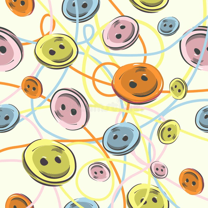 Vector Buttons Background stock vector. Illustration of cute - 72429076