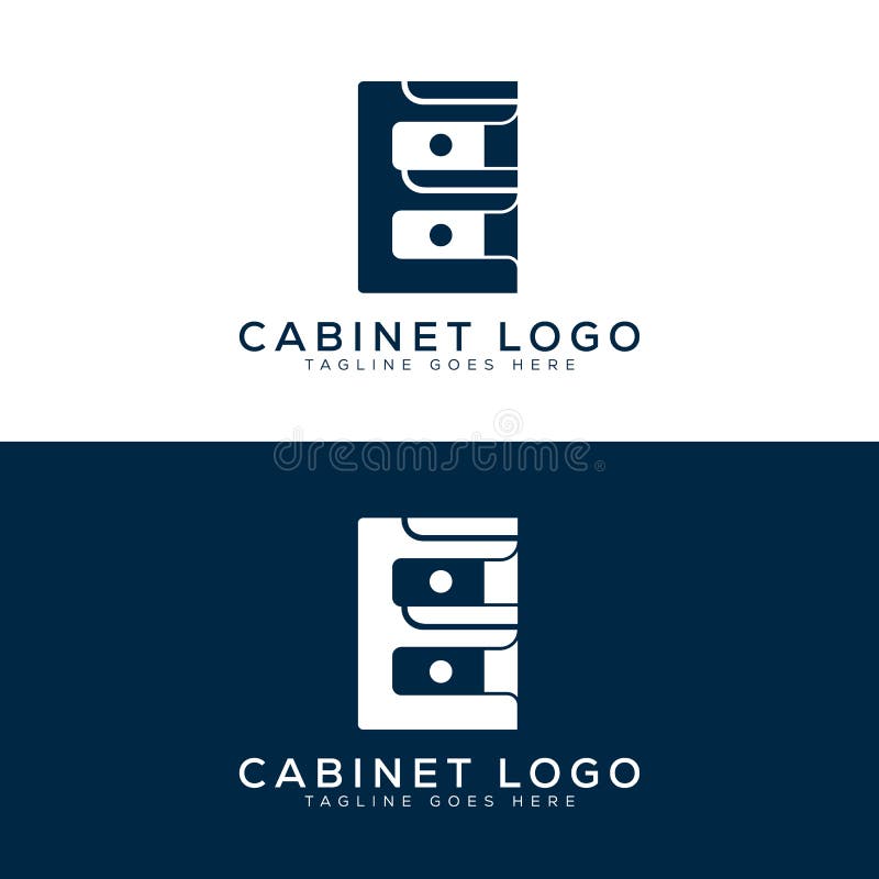 Vector Cabinets Logo Design Template Stock Illustration - Illustration ...