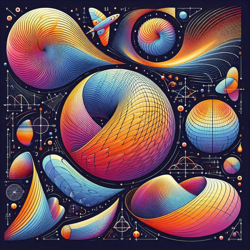 Vector Calculus Diagrams Illustrations of Vector Calculus Concep Stock ...