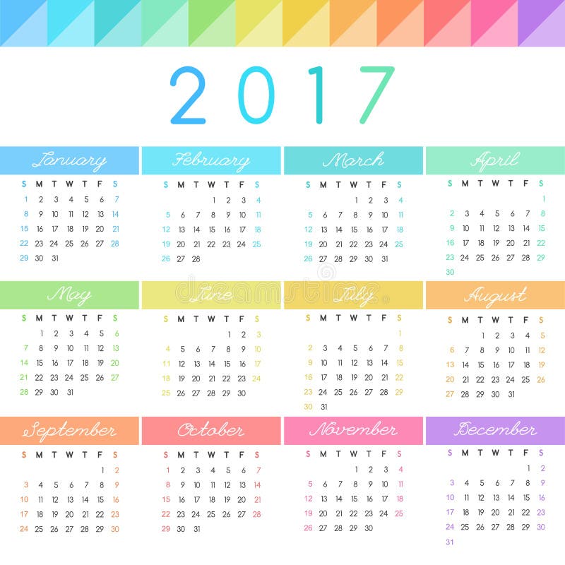 Vector calendar grid stock vector. Illustration of line - 79641895