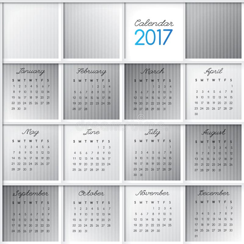 Vector calendar grid stock vector. Illustration of round - 79629674