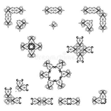 Borders Script Stock Illustrations – 361 Borders Script Stock ...