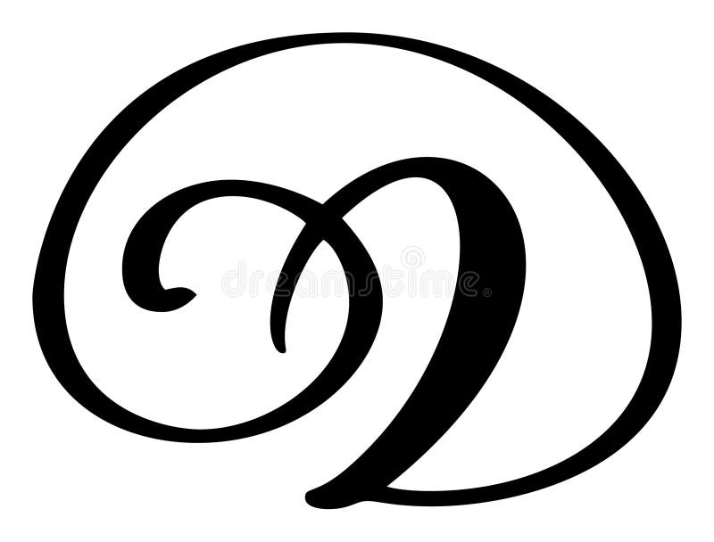Letter D Fonts Cursive