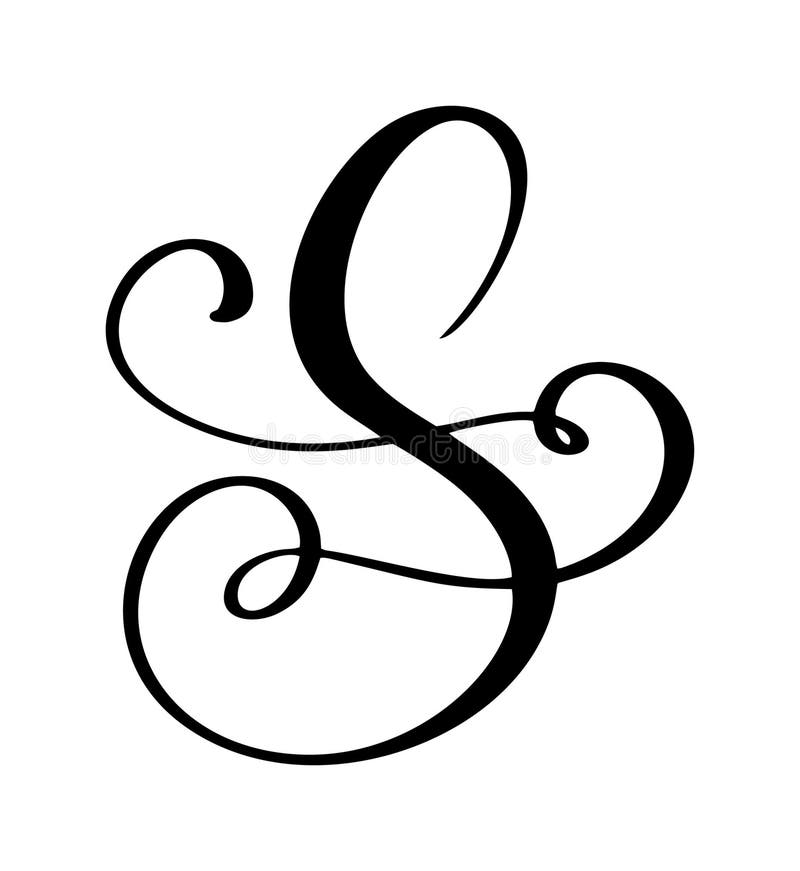 Set of Hand Drawn Vector Calligraphy Letter Y. Script Font. Isolated ...