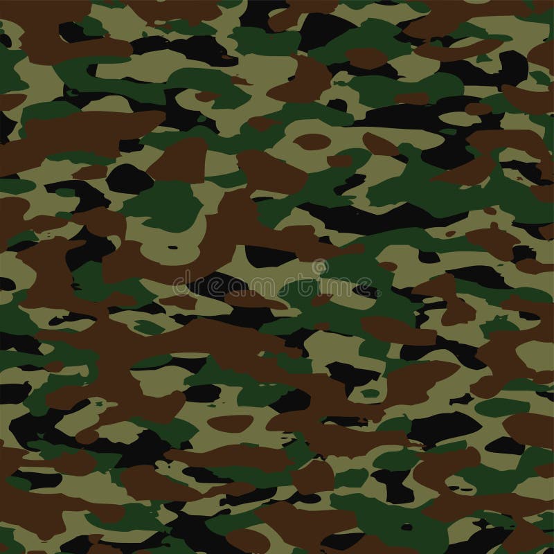 Vector camouflage pattern stock vector. Illustration of canvas - 23992087