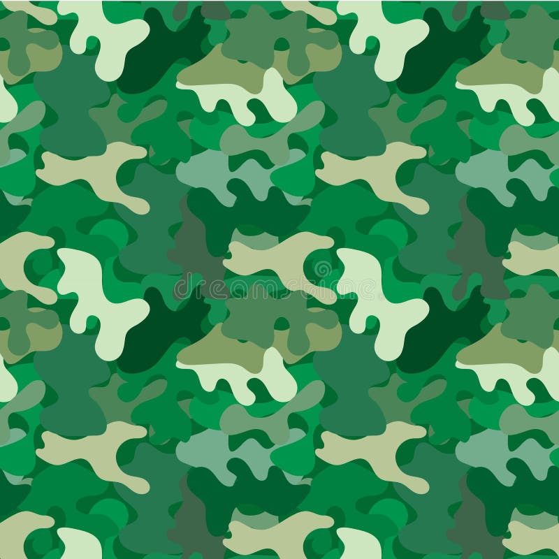 Vector Camouflage Seamless Pattern. for Wallpaper, Backgrounds ...