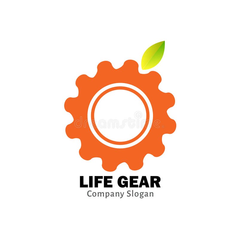 Life gear for company stock vector. Illustration of design - 139516531