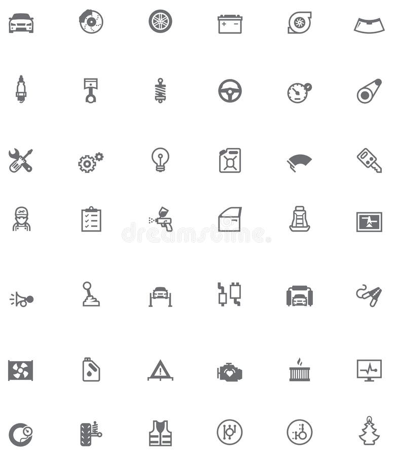Car Service Pictogram Stock Illustrations – 30,736 Car Service ...