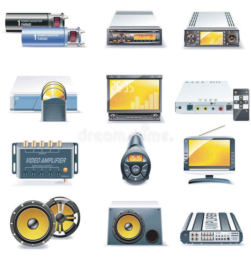 Car Stereo Icon Stock Illustrations – 1,839 Car Stereo Icon Stock ...