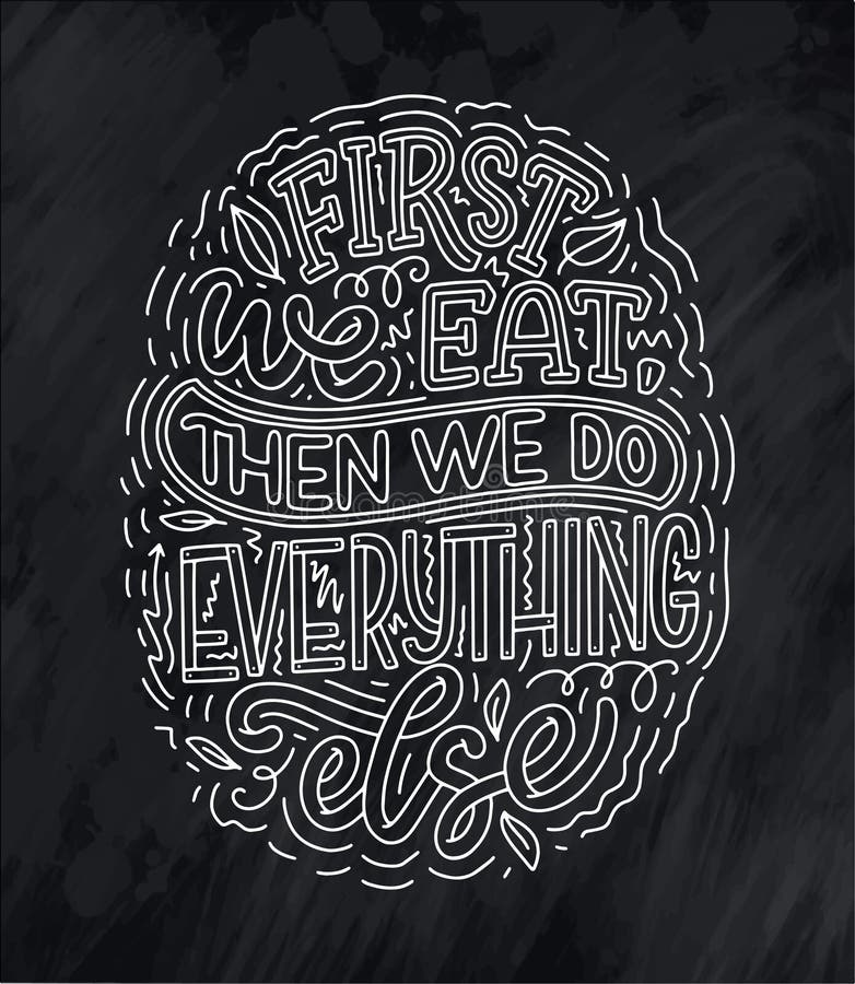 Vector Card with Hand Drawn Unique Typography Design Element for ...