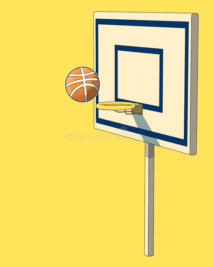 Vector Cartoon Basketball. Doodle Art Stock Vector - Illustration of ...