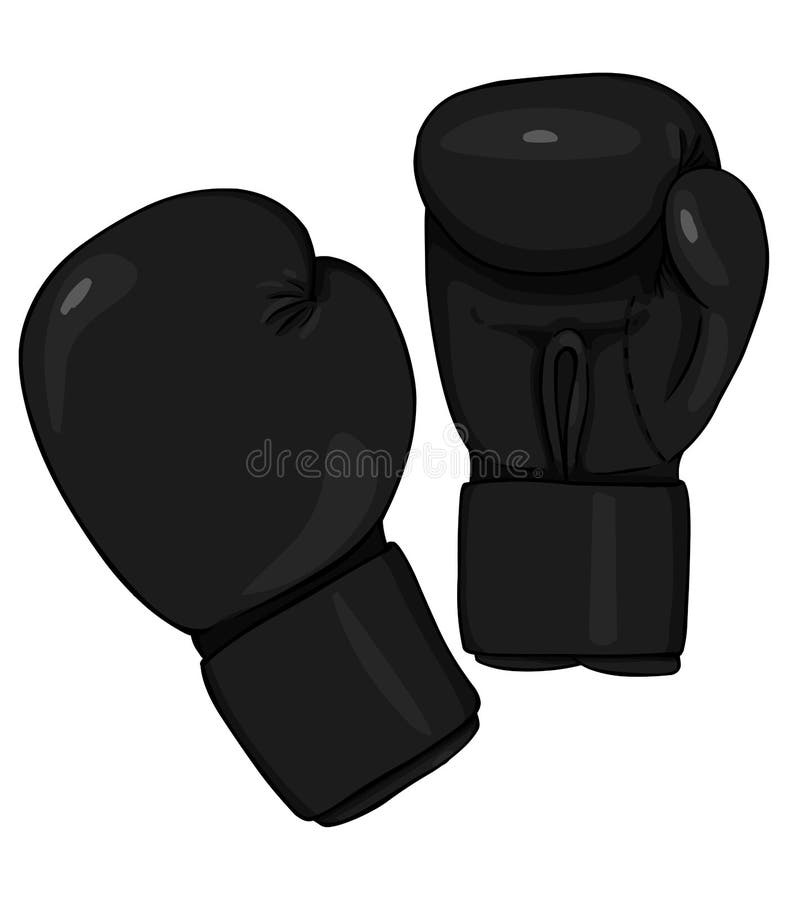 Black Boxing Gloves Stock Illustrations – 3,716 Black Boxing Gloves ...
