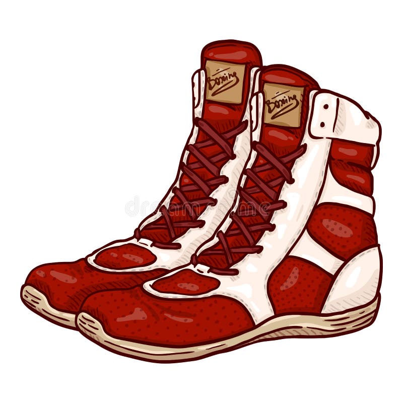 Boxing Shoes Stock Illustrations – 2,427 Boxing Shoes Stock ...