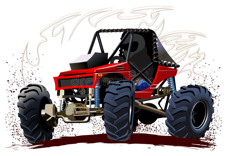 Vector Cartoon Buggy stock vector. Illustration of desert - 31027648