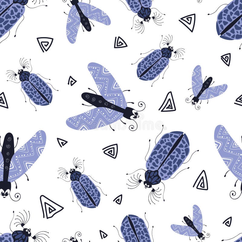 Vector cartoon bugs stock vector. Illustration of kids - 145078164