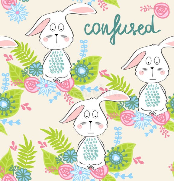 Vector cartoon bunny stock vector. Illustration of animal - 90416389