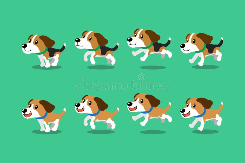Running Dog Animation Stock Illustrations – 236 Running Dog Animation ...