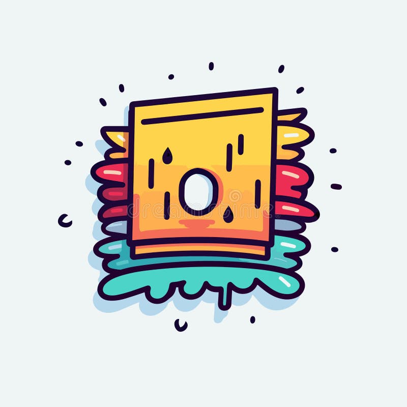 Vector of a Cartoon Character Holding a Rope in a Playful and Animated ...