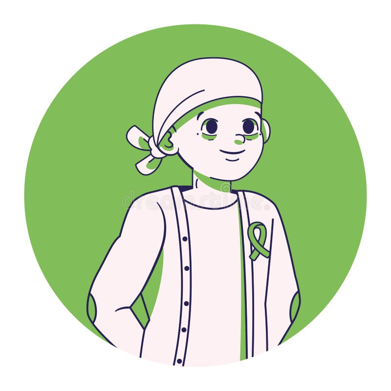 Vector Cartoon Cute Character World Cancer Day Stock Vector ...