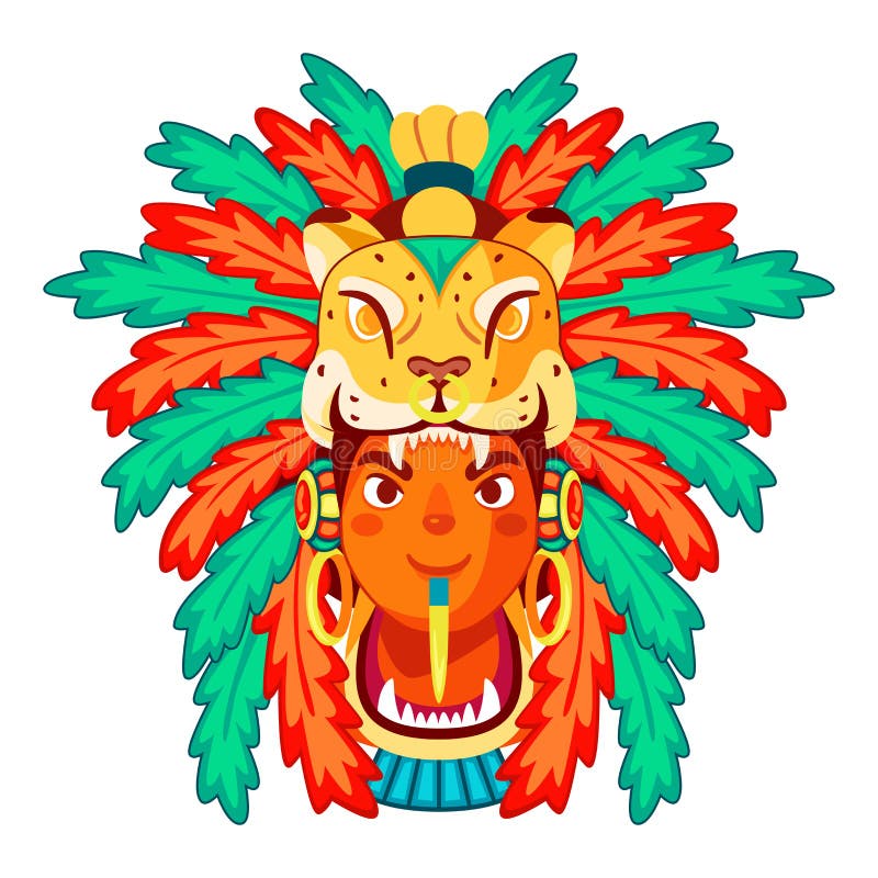 Vector Cartoon Cute Mexican Native Llustration Isolated Stock Vector ...