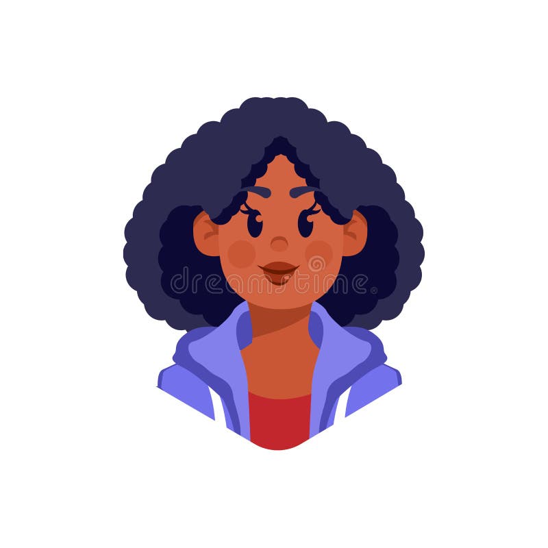 Vector Cartoon Cute Young Person Icon Isolated Stock Vector ...