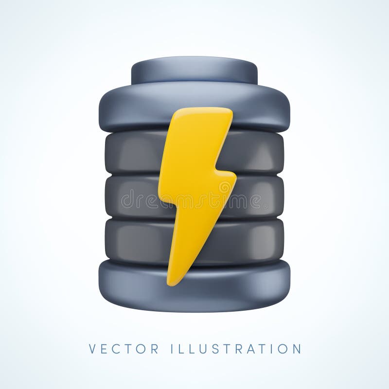 Realistic Battery Charging Stock Illustrations – 655 Realistic Battery ...