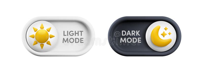 Dark Theme Button Stock Illustrations – 1,821 Dark Theme Button Stock ...