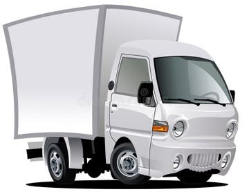Cargo Van Cartoon Stock Illustrations – 10,763 Cargo Van Cartoon Stock ...
