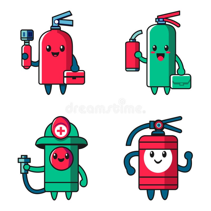 Firefighter Vector Cartoon Fireman Stock Illustrations – 6,937 ...