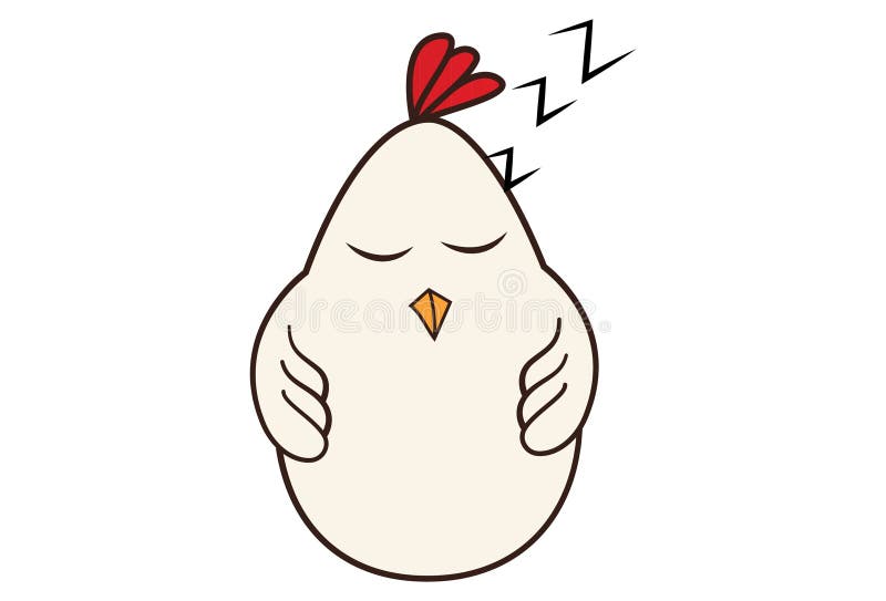 Sleeping Rooster Stock Illustrations – 76 Sleeping Rooster Stock ...