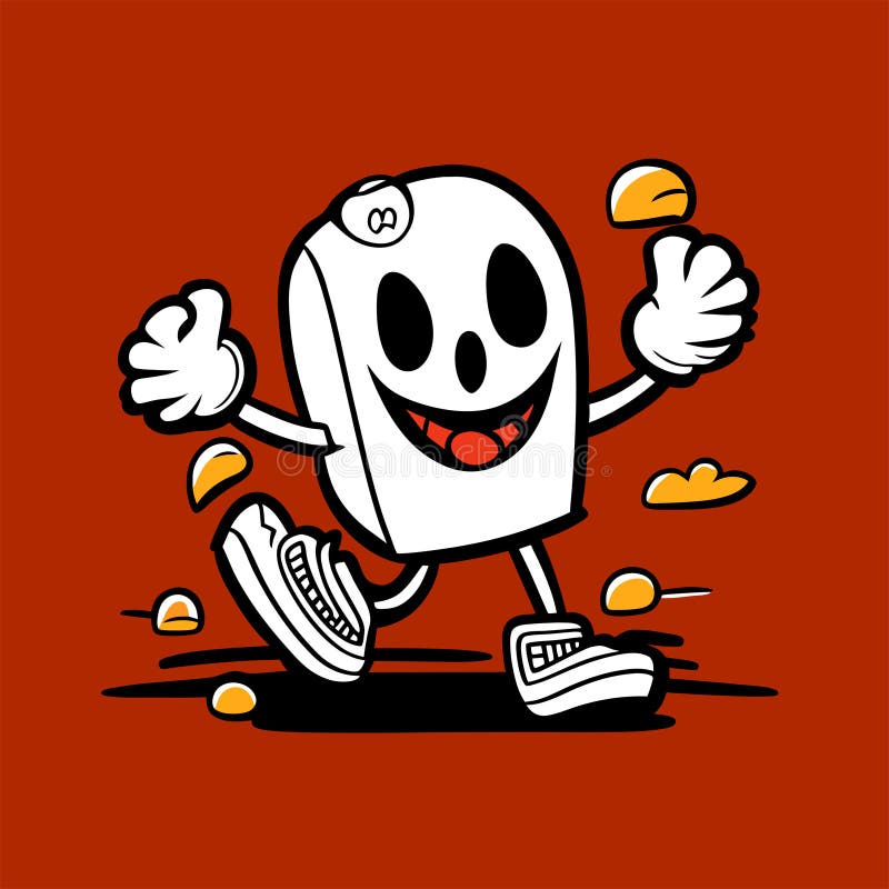 Running Ghost Stock Illustrations – 445 Running Ghost Stock ...
