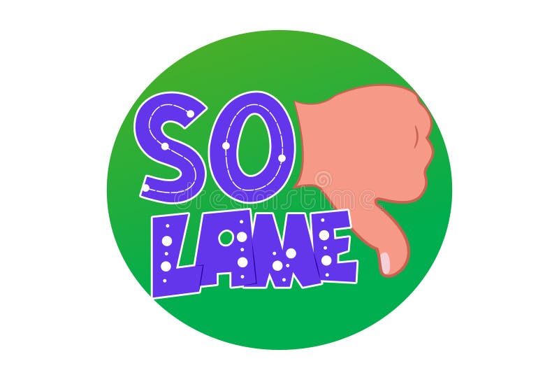 Lame Stock Illustrations – 392 Lame Stock Illustrations, Vectors ...