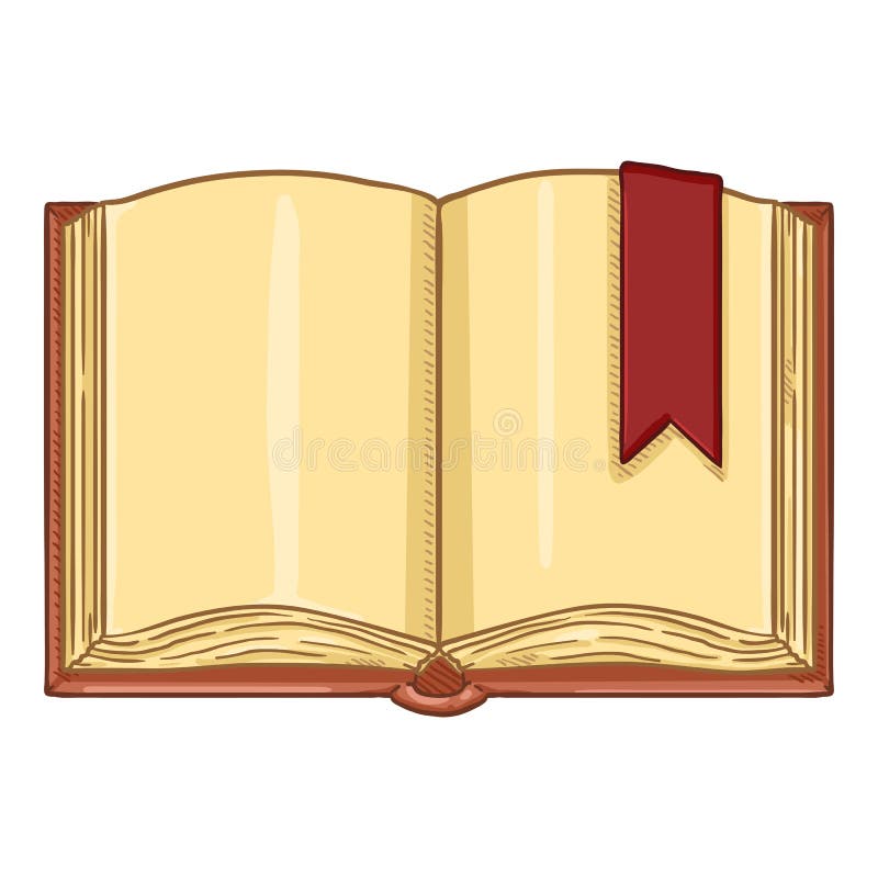 Open Book Blank Pages Stock Illustrations – 2,511 Open Book Blank Pages ...