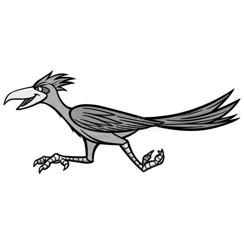 Roadrunner stock image. Illustration of decoration, black - 136820417