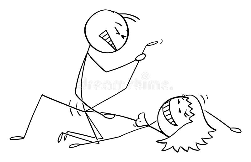 Vector Cartoon Ilustracja Kama Sutra Sex Pose Pozycja Seksualna Człowieka I Kobiety Ilustracja
