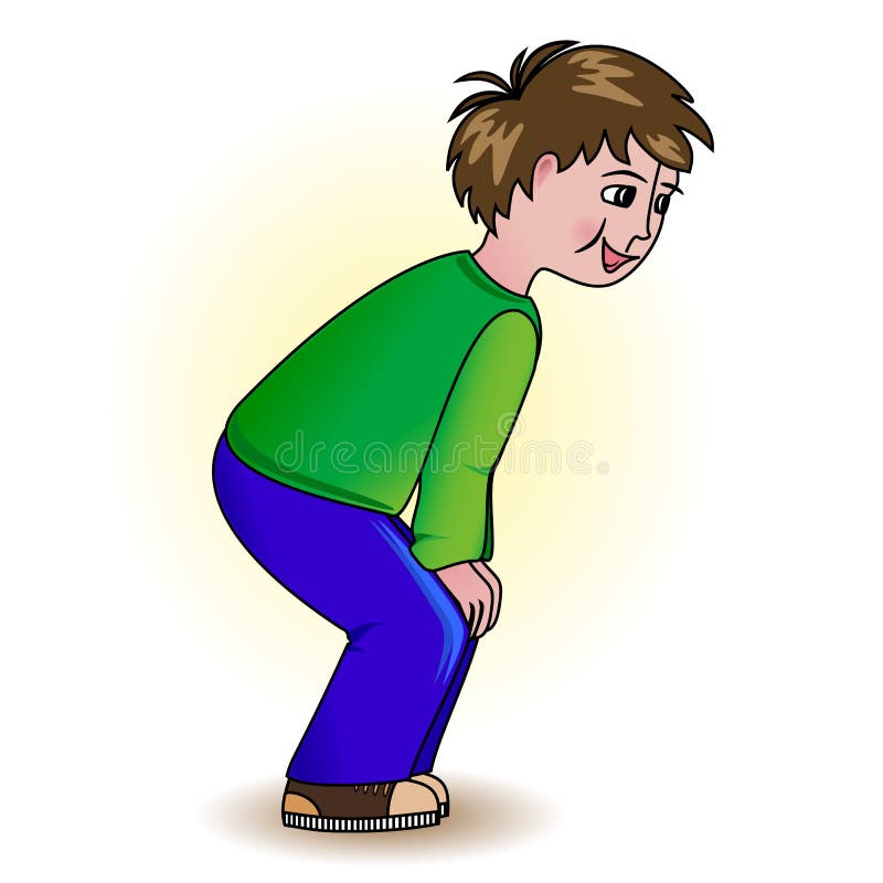 Vector cartoon little boy stock vector. Illustration of element - 28507052