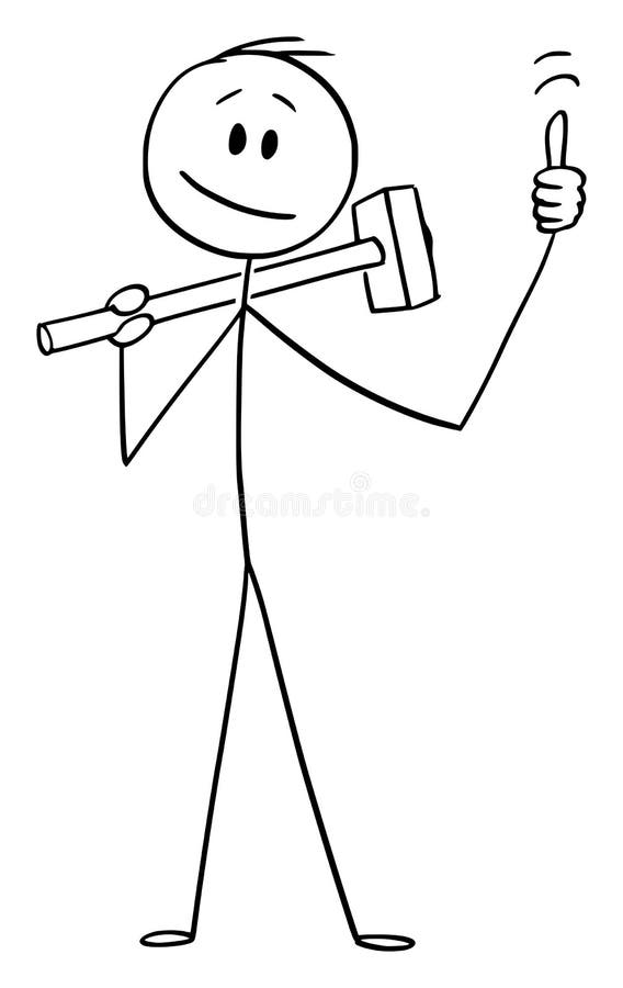 Stickman Engineer Stock Illustrations – 81 Stickman Engineer Stock ...