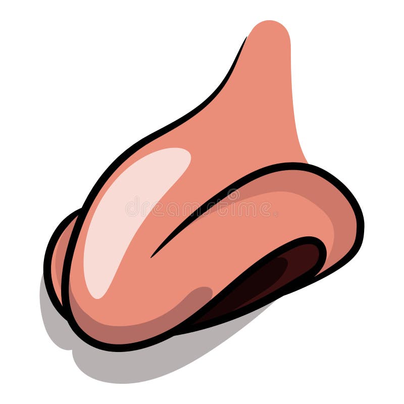 Vector Cartoon Nose for Funny Character Face Stock Vector ...