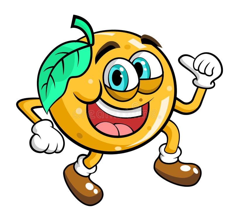 Orange Cartoon Characters