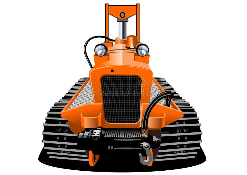 Cartoon Crawler Robot Character Vector Illustration Stock Vector ...