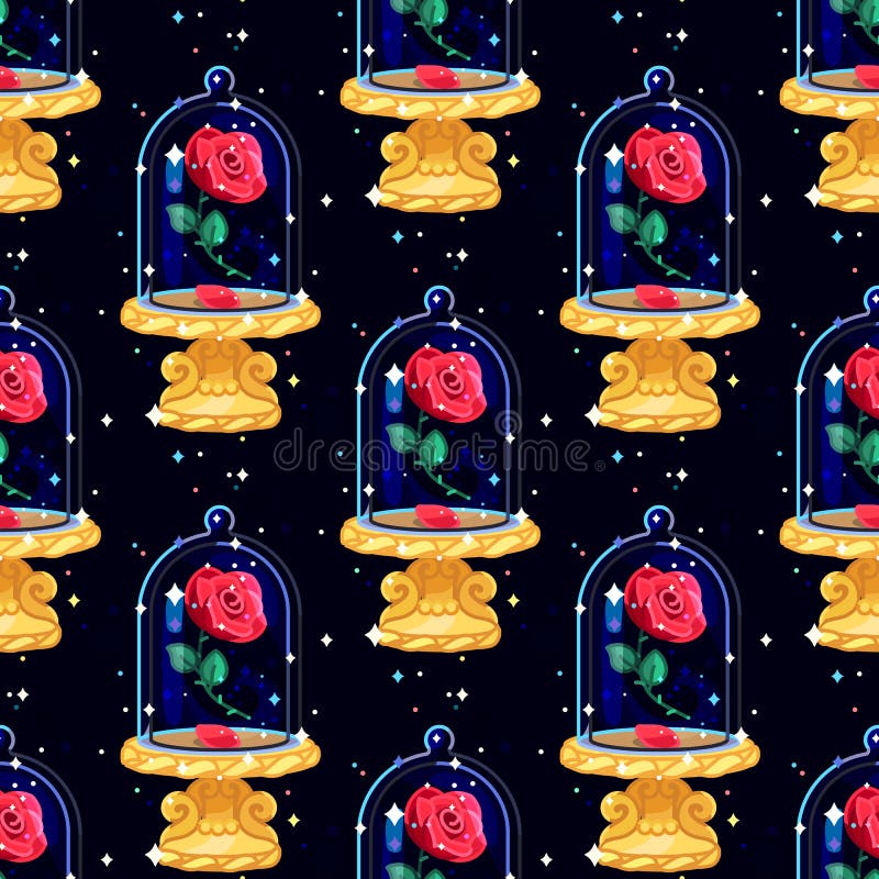 Vector Cartoon Seamless Pattern Stock Vector - Illustration of flat ...