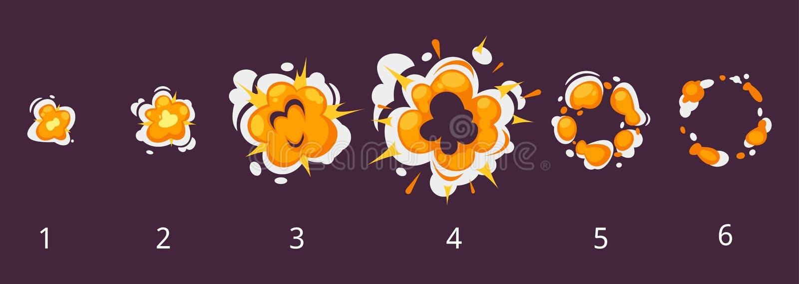 Puff Smoke Animation Stock Illustrations – 269 Puff Smoke Animation ...