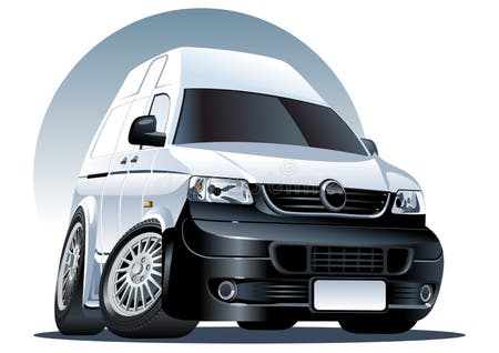 Vector cartoon van stock vector. Illustration of cartoon - 11937136