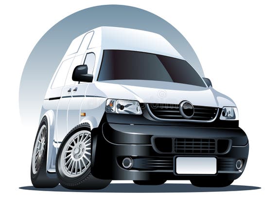 Vector cartoon van stock vector. Illustration of cartoon - 11937136